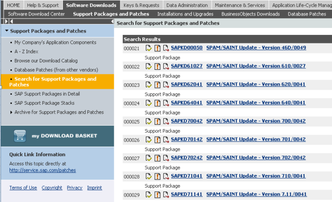 Upgrade SAP Support Package - Step by Step Upgrade SAP Support Package - Step by Step